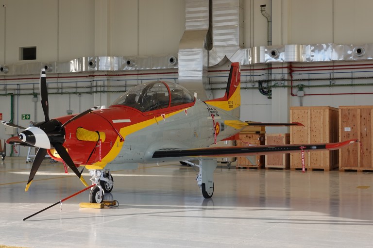 Las Pilatus PC-21 de la AGA | AERONAVES MILITARES ESPAÑOLAS